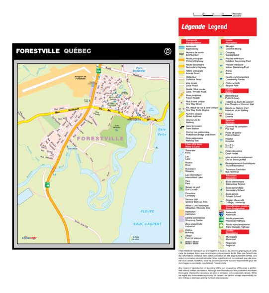 Forestville, QC Map by Mapmobility Corp. | Avenza Maps