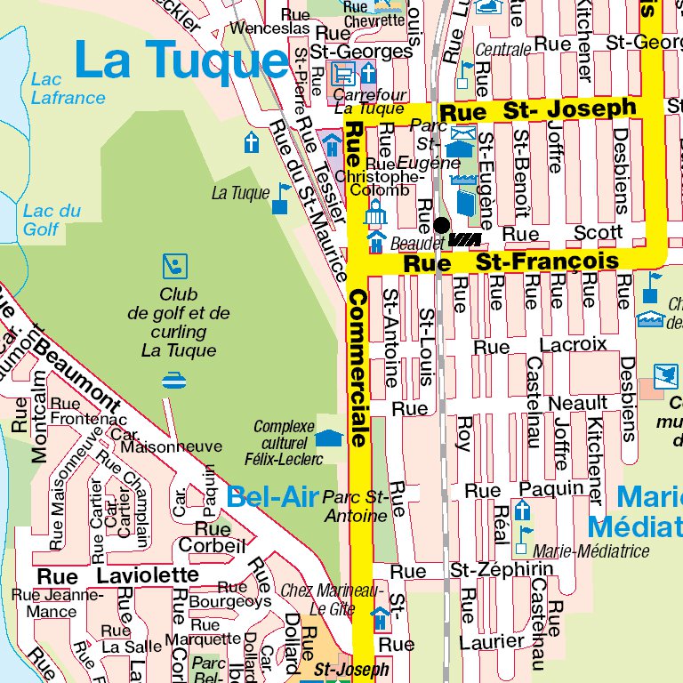 La Tuque, QC Map by Mapmobility Corp. | Avenza Maps