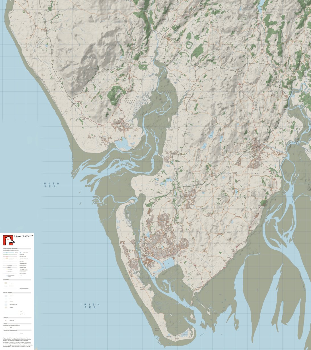 Lake District 7 Map by Red Geographics | Avenza Maps