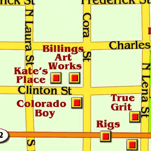 Ridgway Colorado Town Map by Franko Maps Ltd. | Avenza Maps