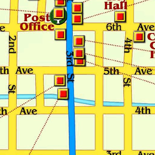 Ouray Colorado Town Map by Franko Maps Ltd. | Avenza Maps