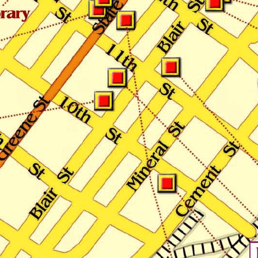 Silverton Colorado Town Map by Franko Maps Ltd. | Avenza Maps