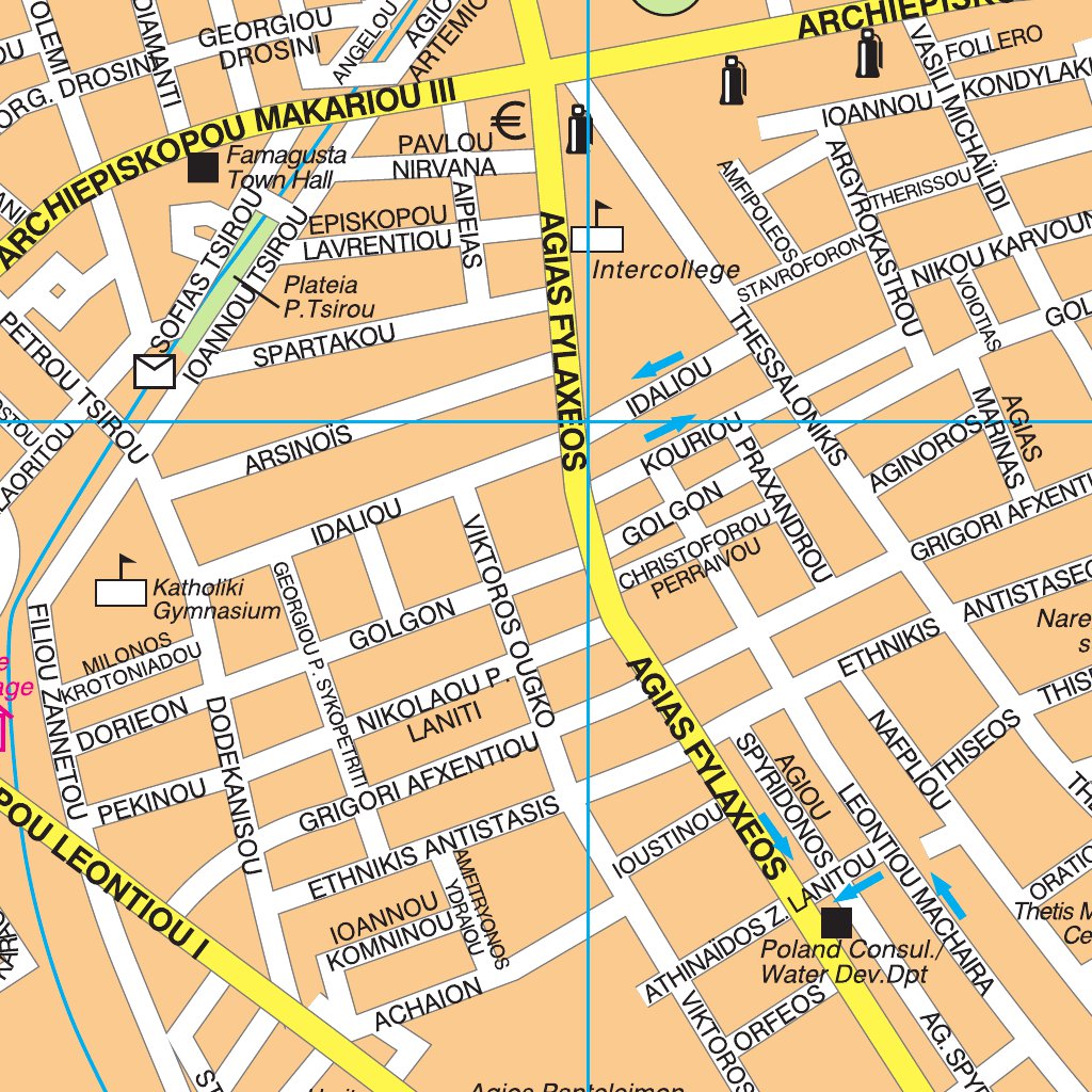 Limassol, Cyprus Map by Selas Publications Ltd | Avenza Maps