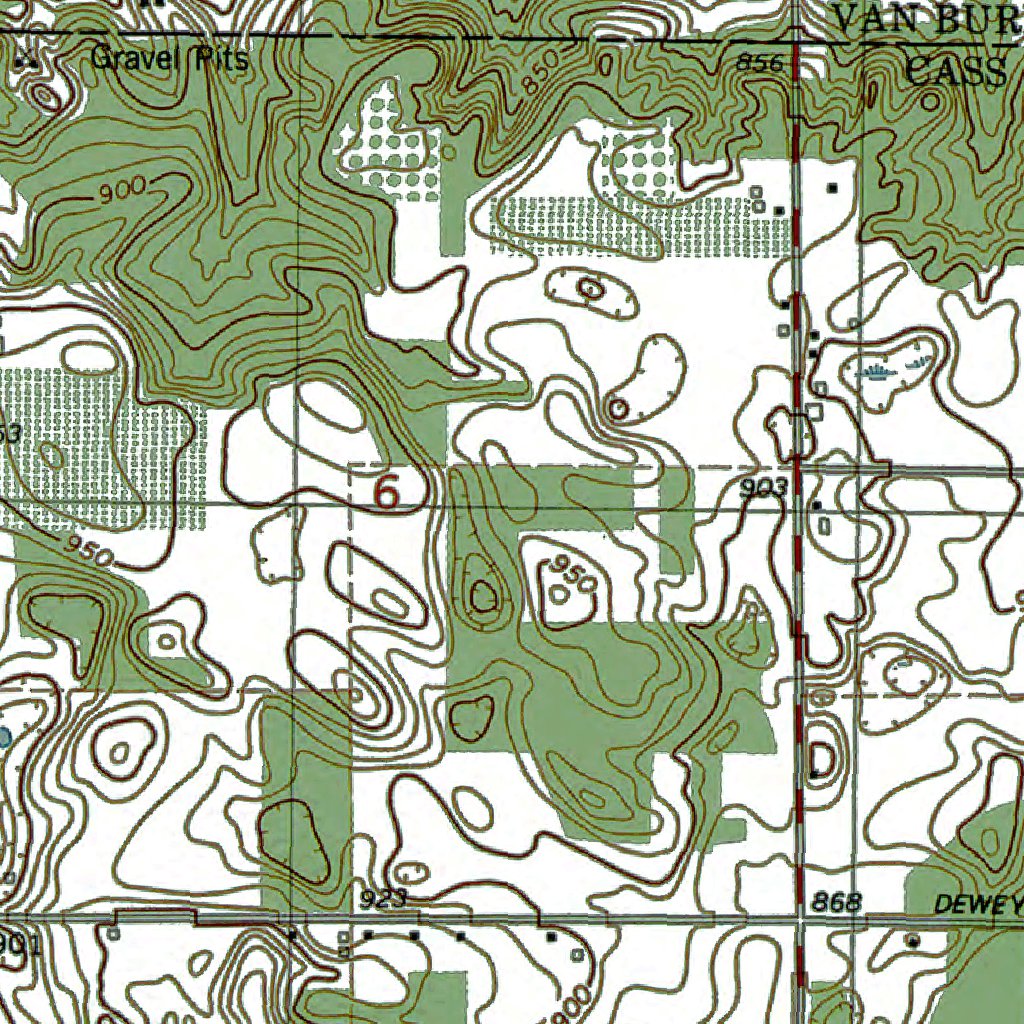 MI-Decatur: Authoritative U.S. Topo 1975 Map by Western Michigan ...