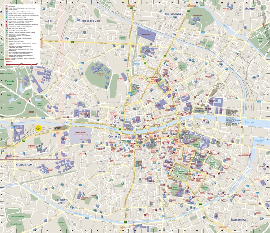 Dublin Map by National Geographic | Avenza Maps