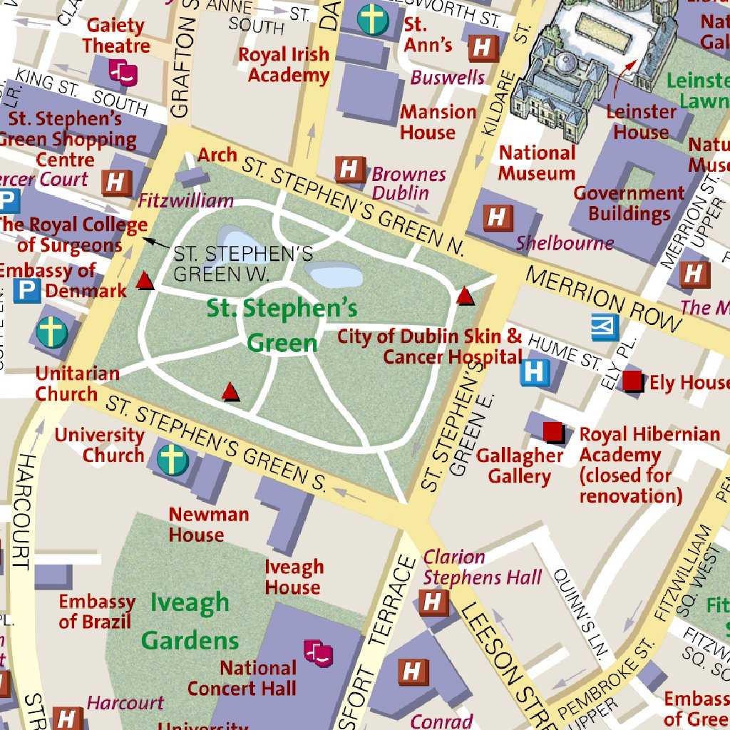 Dublin Map by National Geographic | Avenza Maps