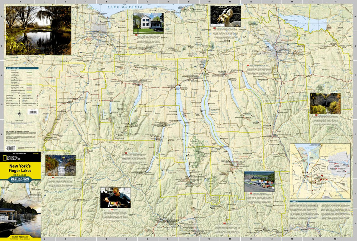 Finger Lakes Map by National Geographic | Avenza Maps