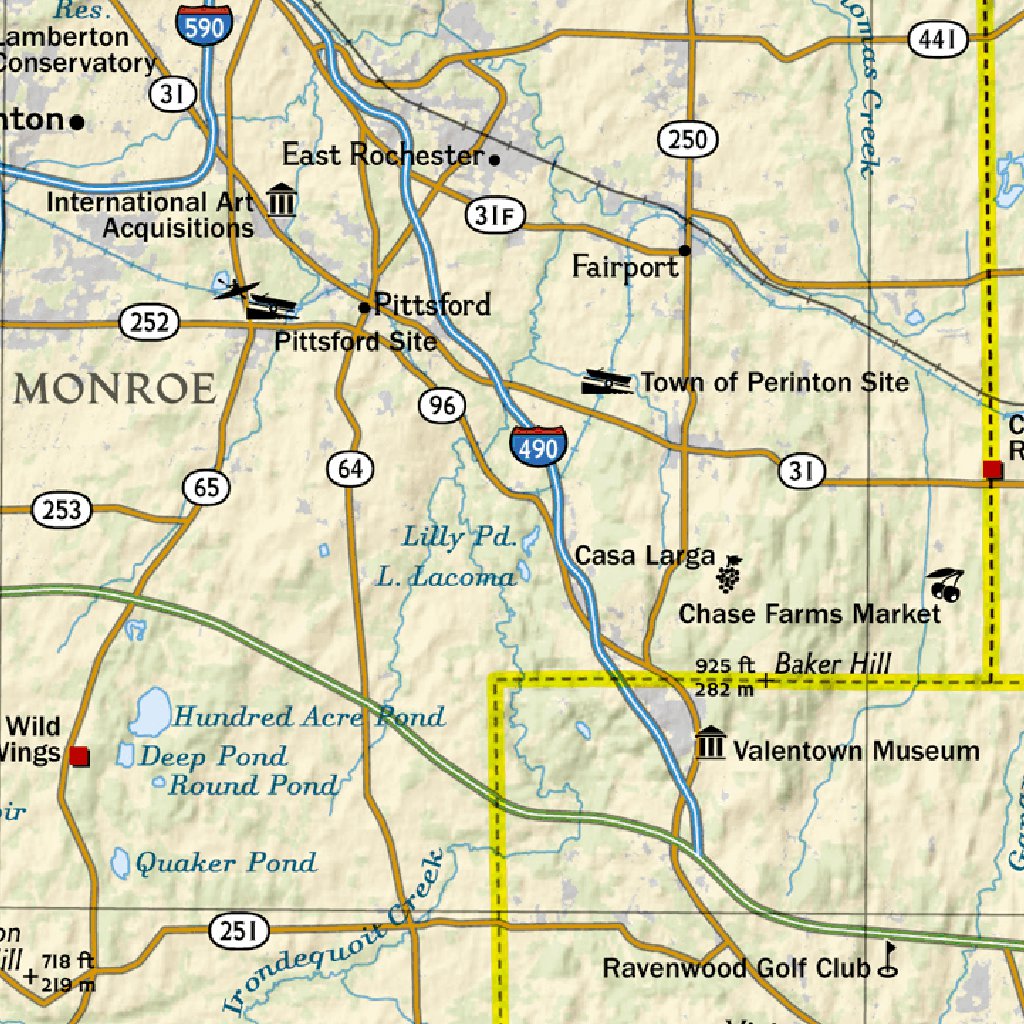 Finger Lakes Map by National Geographic | Avenza Maps