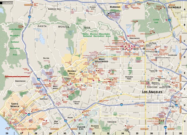 West Los Angeles Map by National Geographic | Avenza Maps