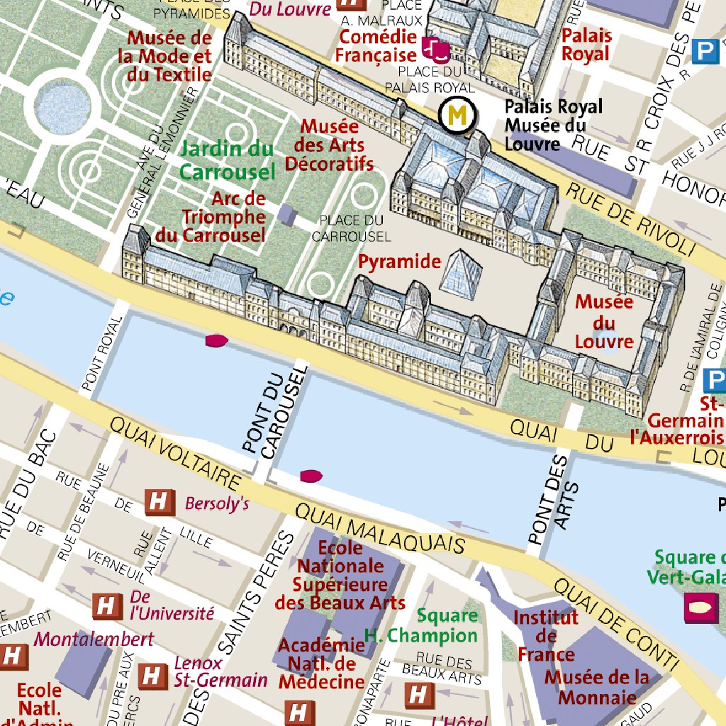 Paris Map by National Geographic | Avenza Maps