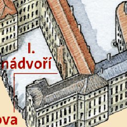 Prague: Castle District Map by National Geographic | Avenza Maps