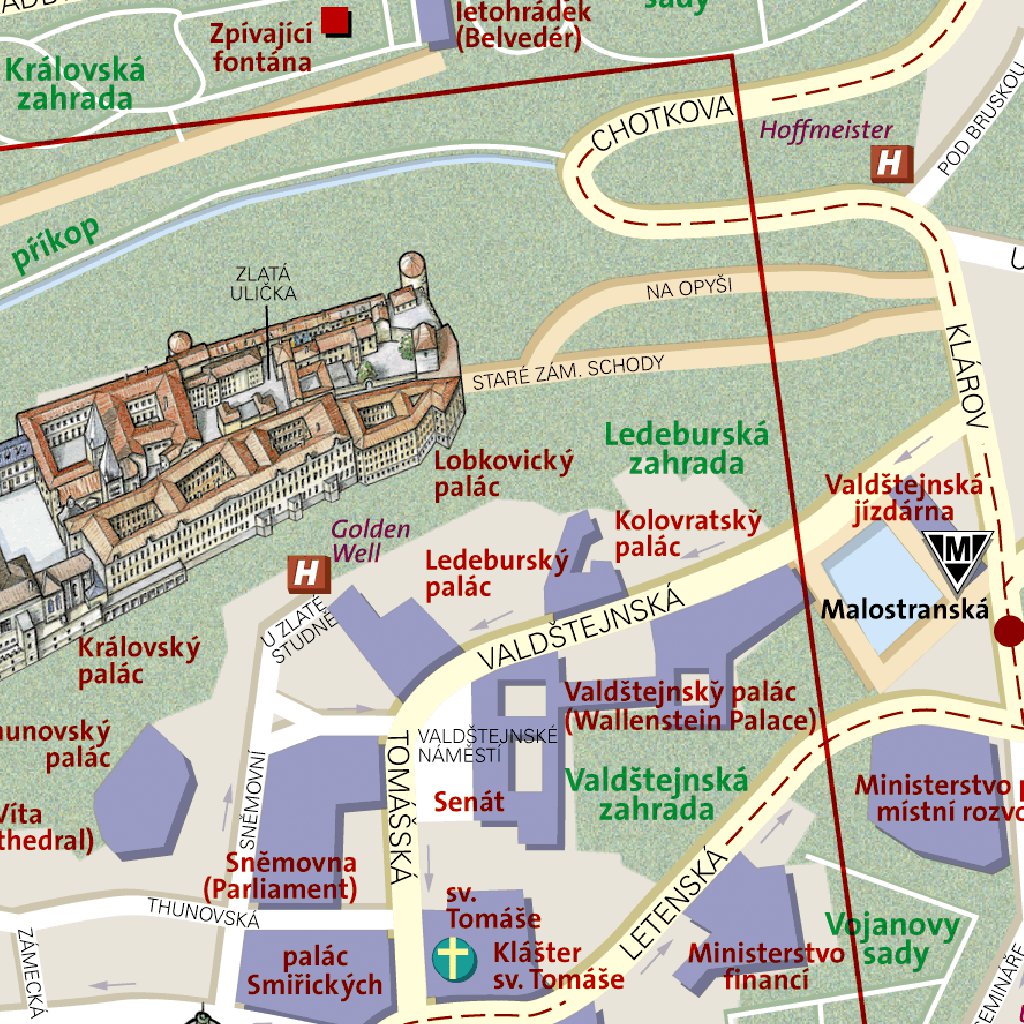 Prague Map by National Geographic | Avenza Maps