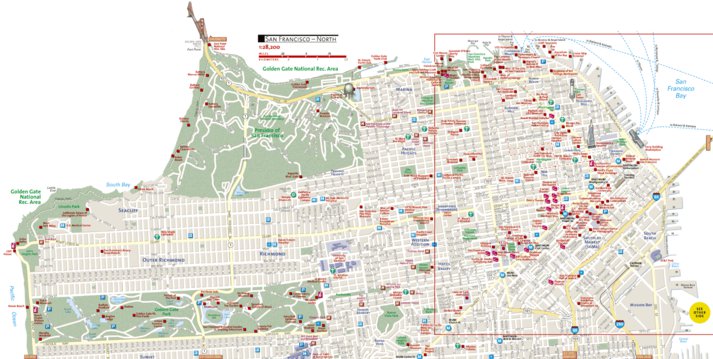 San Francisco Map by National Geographic | Avenza Maps
