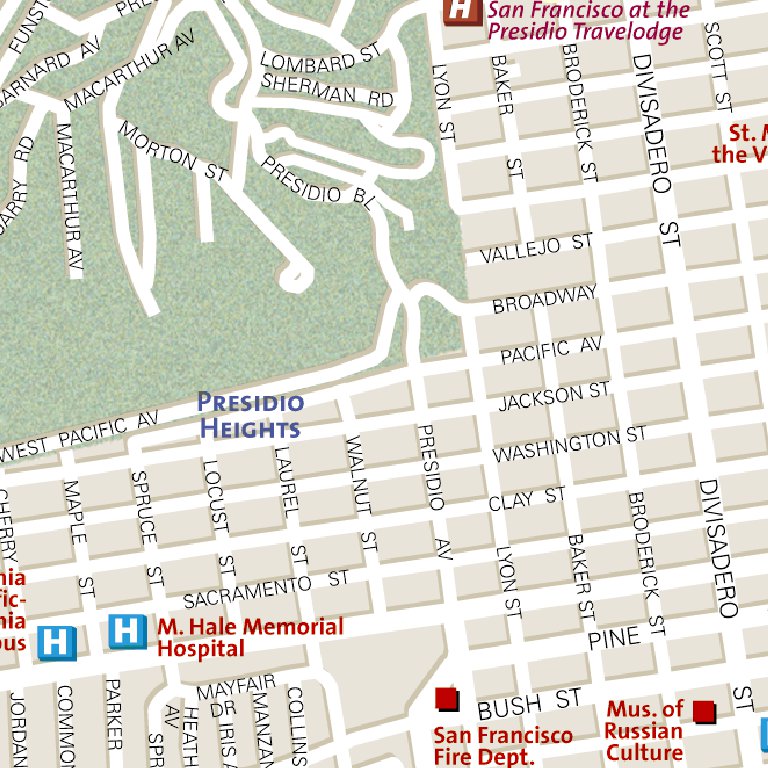 San Francisco Map by National Geographic | Avenza Maps