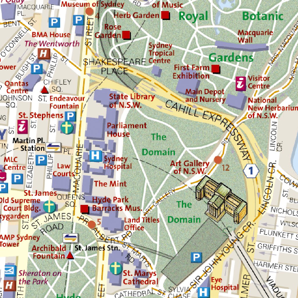 Sydney, Australia Map by National Geographic | Avenza Maps