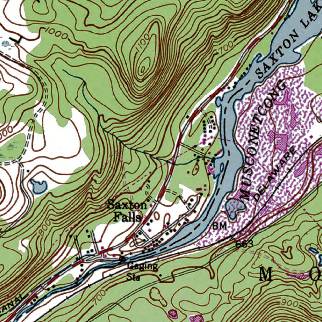NJ-Tranquility: Authoritative US Topos 1942 Map by Western Michigan ...