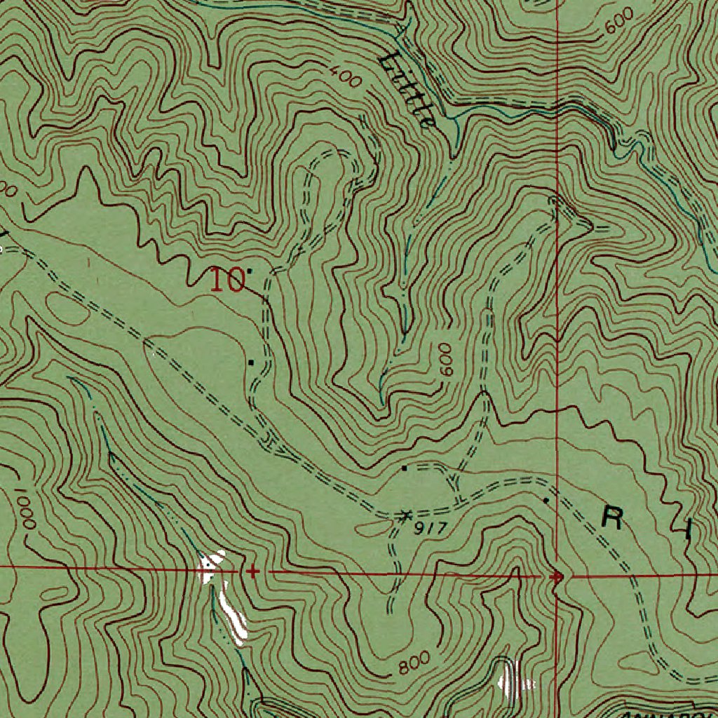 CA-Stewarts Point: Authoritative US Topos 1978 Map by Western Michigan ...