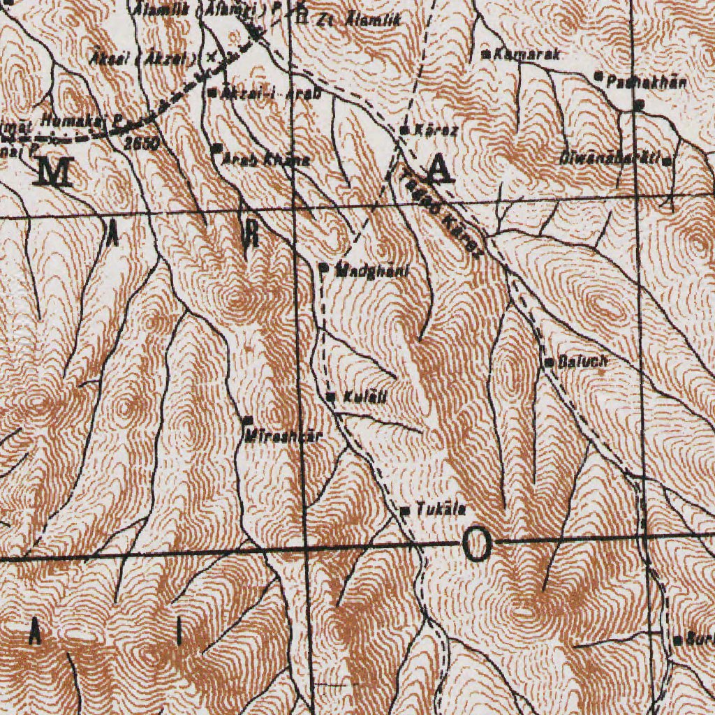 AFGHANISTAN-MAIMANA: I41E Map by Western Michigan University | Avenza Maps