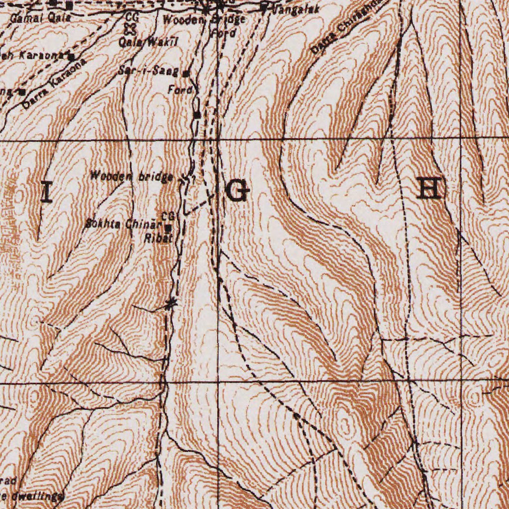 AFGHANISTAN-QALA SARKARI: I42B Map by Western Michigan University ...