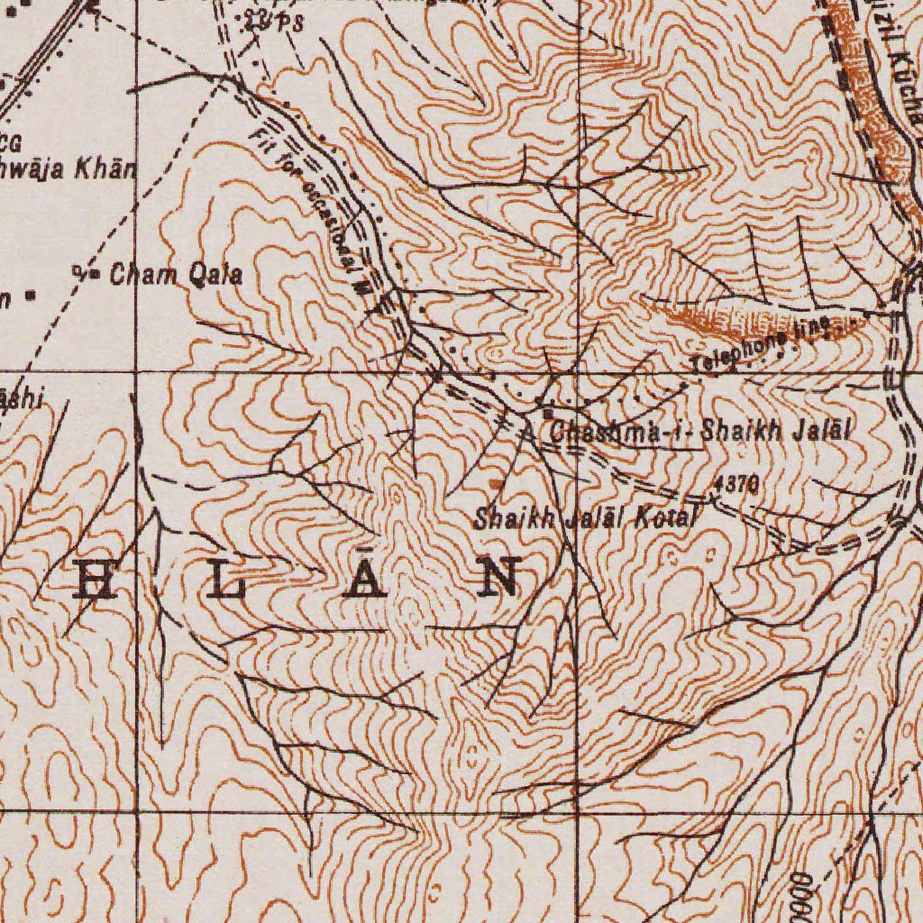 AFGHANISTAN-HAIBAK: J42U Map by Western Michigan University | Avenza Maps