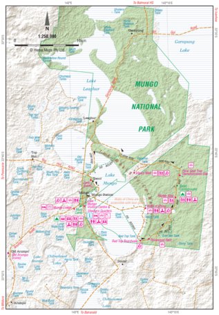 Hema - Mungo National Park Map by Hema Maps | Avenza Maps