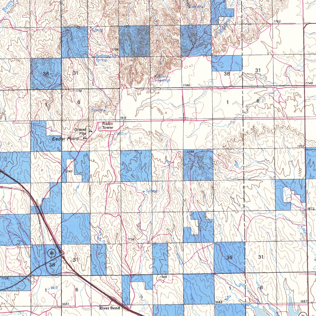Limon, CO - BLM Surface Mgmt. Map by Digital Data Services, Inc ...
