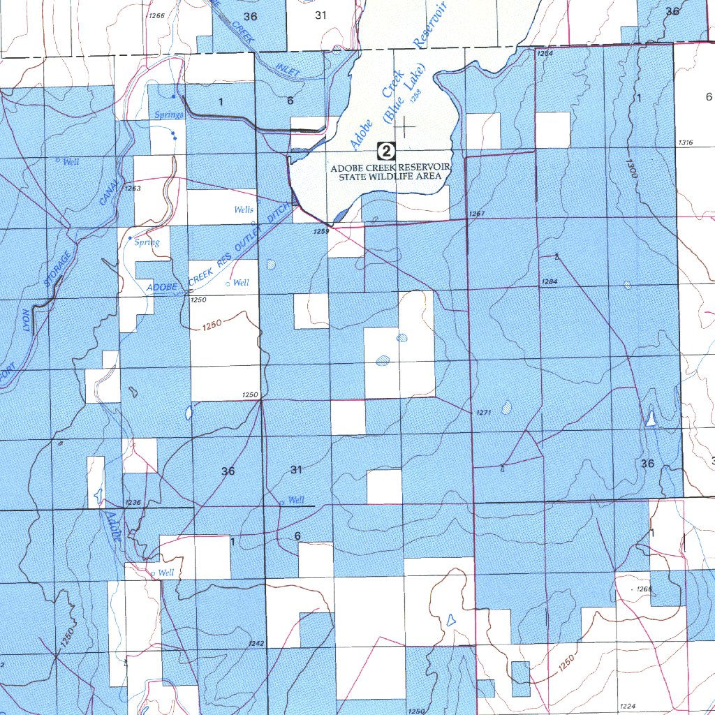 Las Animas, CO - BLM Surface Mgmt. Map by Digital Data Services, Inc ...