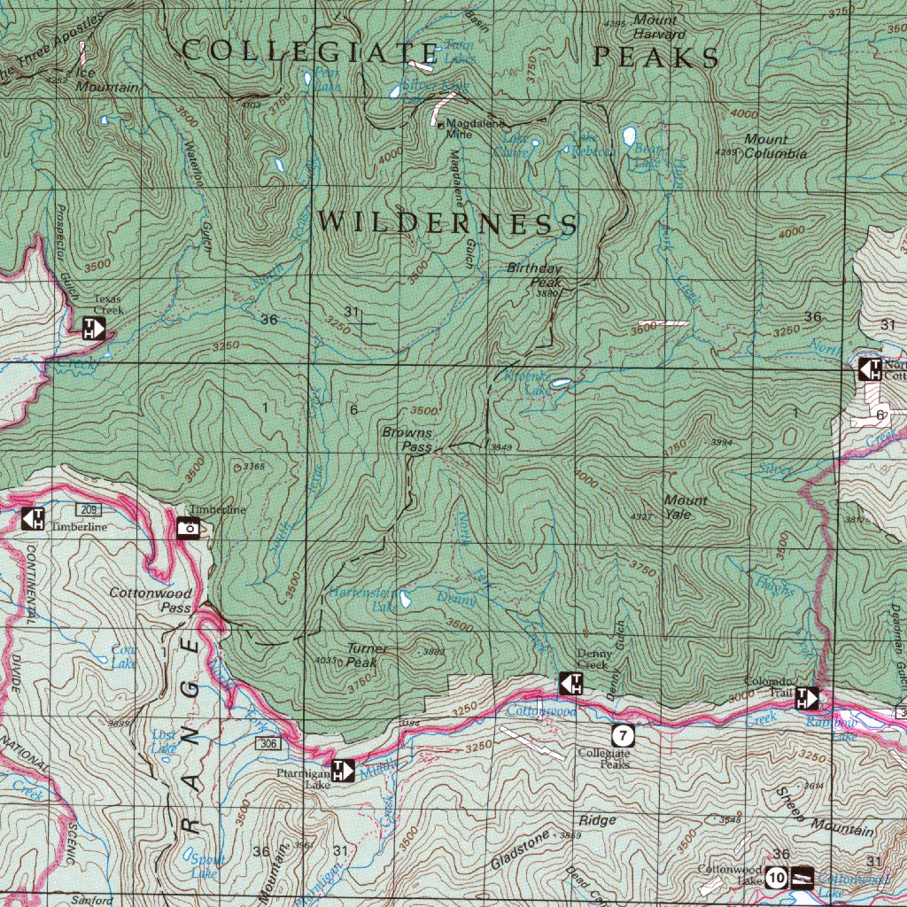 Gunnison, CO - BLM Surface Mgmt. Map by Digital Data Services, Inc ...