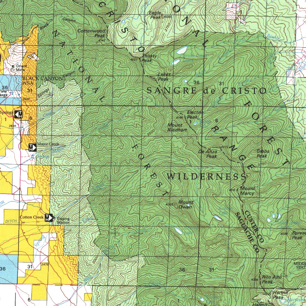Canon City, CO - BLM Surface Mgmt. Map by Digital Data Services, Inc ...