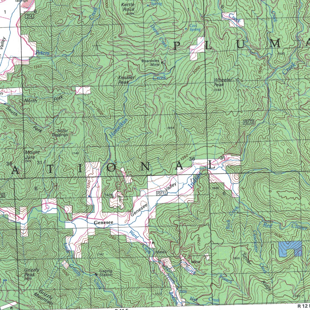 Susanville, CA - BLM Surface Mgmt. Map by Digital Data Services, Inc ...