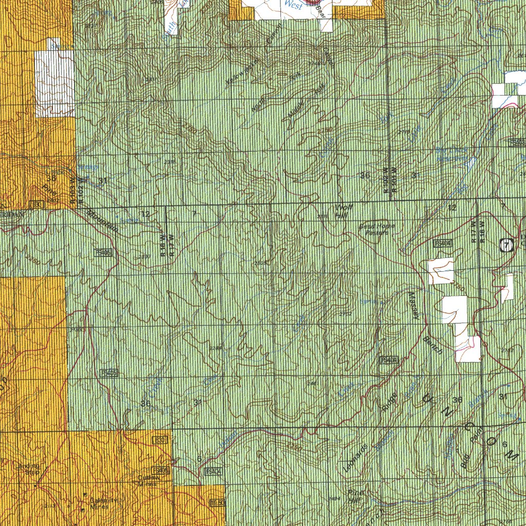 Delta, CO - BLM Minerals Mgmt. Map by Digital Data Services, Inc ...