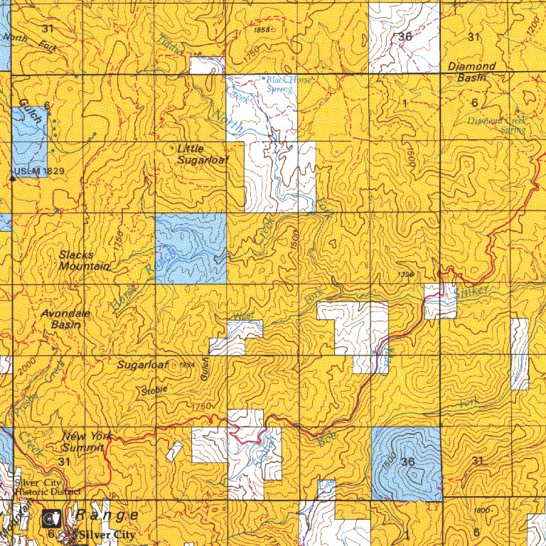 Murphy, ID - BLM Surface Mgmt. Map by Digital Data Services, Inc ...