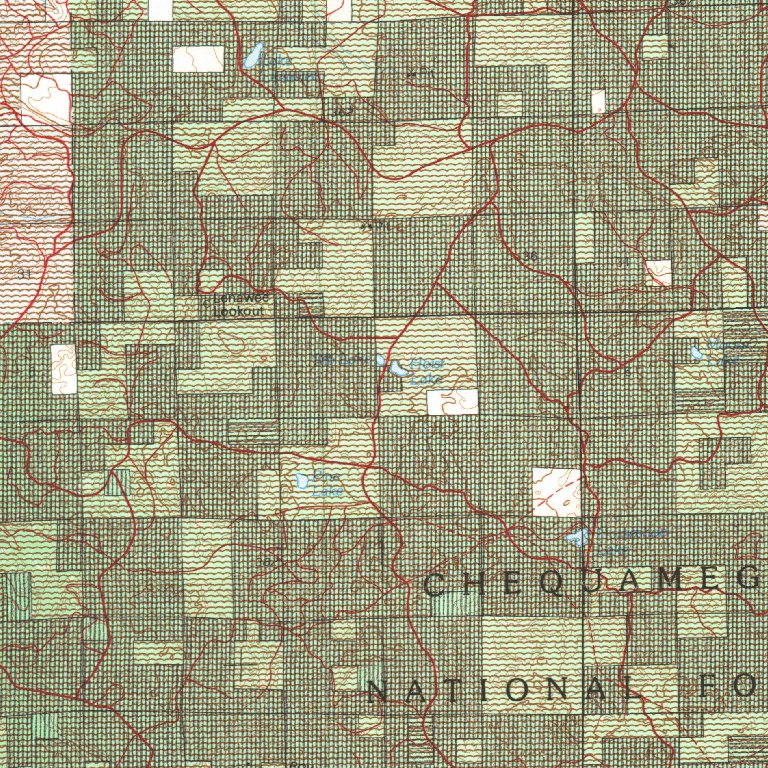 Port Wing, WI - BLM Minerals Mgmt. Map by Digital Data Services, Inc ...