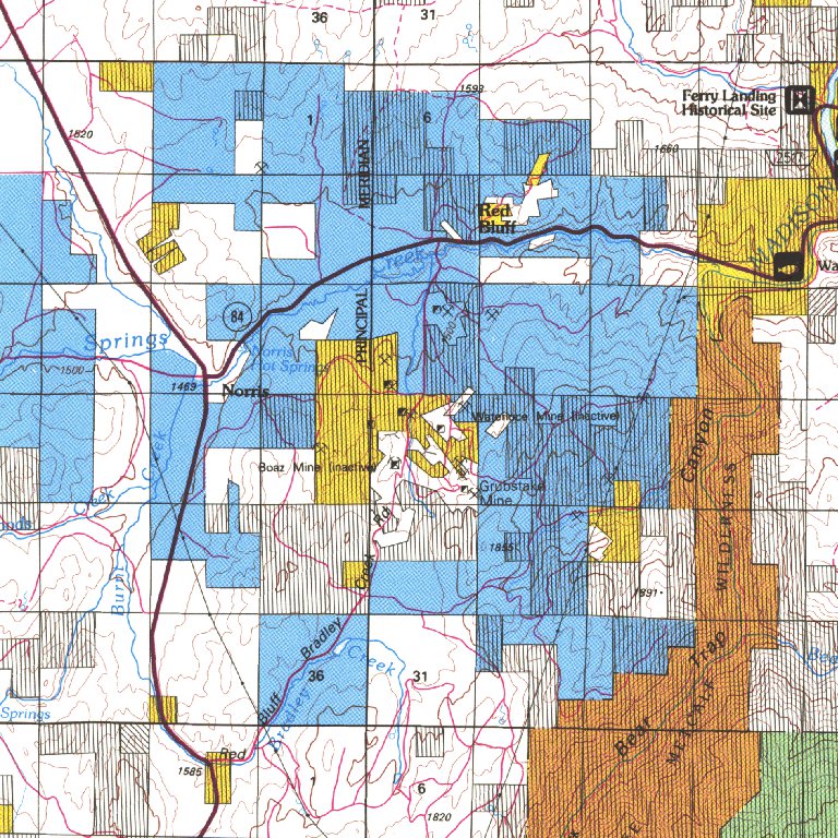 Bozeman, MT - BLM Minerals Mgmt. Map by Digital Data Services, Inc ...