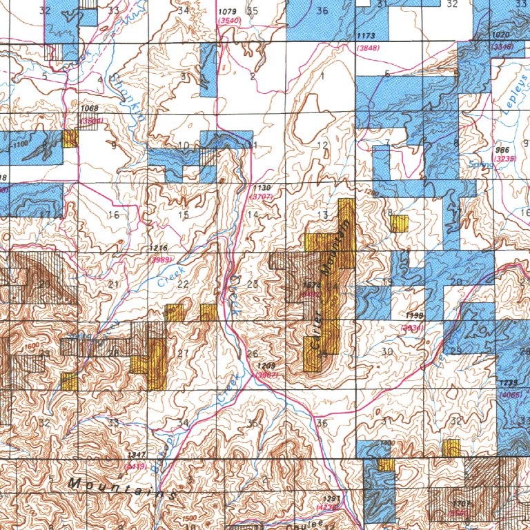 Fort Benton, MT - BLM Minerals Mgmt. Map by Digital Data Services, Inc ...