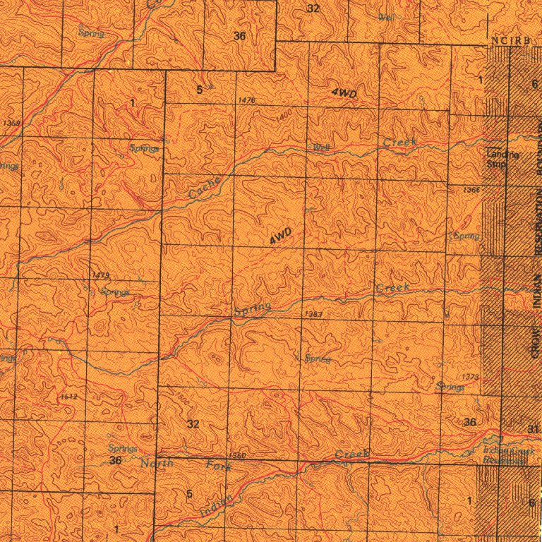 Lodge Grass, MT - BLM Minerals Mgmt. Map by Digital Data Services, Inc ...