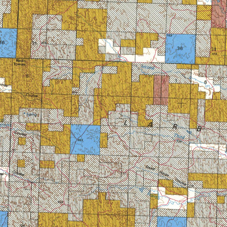 Malta, MT - BLM Minerals Mgmt. Map by Digital Data Services, Inc ...