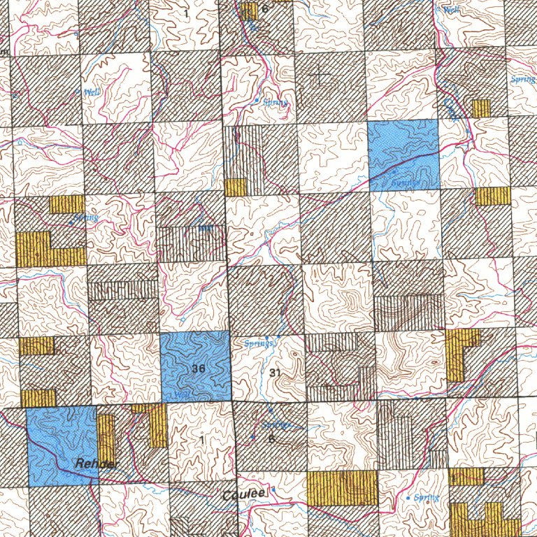 Roundup, MT - BLM Minerals Mgmt. Map by Digital Data Services, Inc ...