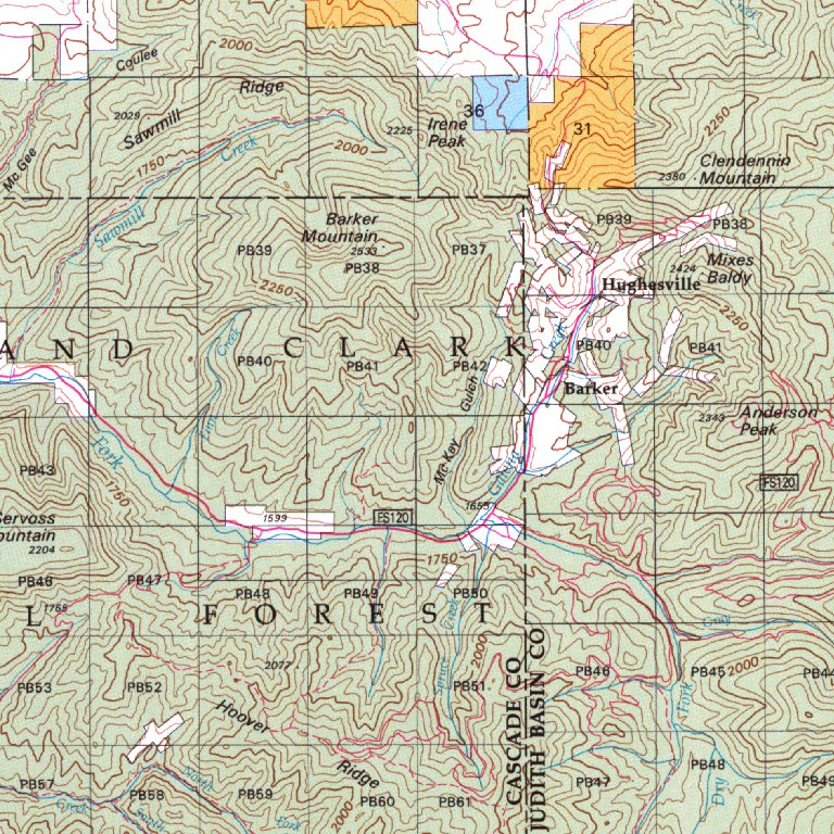 Belt, MT - BLM Surface Mgmt. Map by Digital Data Services, Inc ...