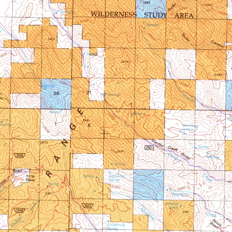 Dillon, MT - BLM Surface Mgmt. Map by Digital Data Services, Inc ...