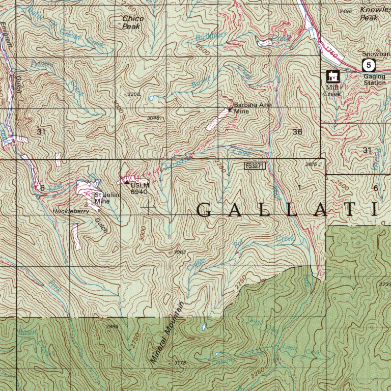Gardiner, MT - BLM Surface Mgmt. Map by Digital Data Services, Inc ...