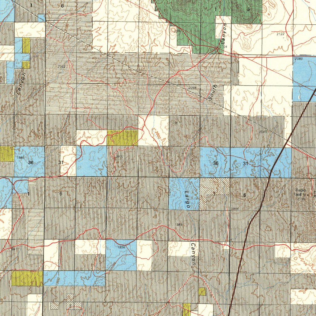 Corona, NM - BLM Minerals Mgmt. Map by Digital Data Services, Inc ...