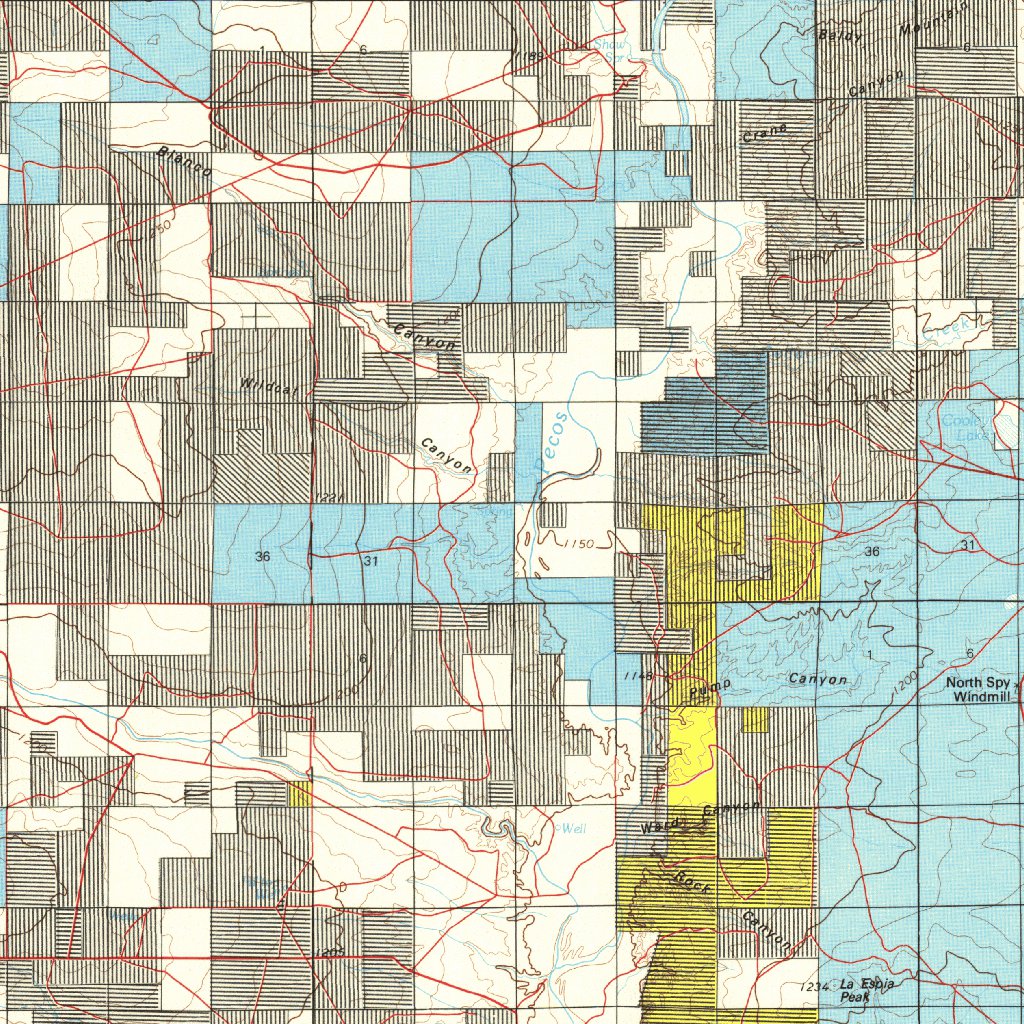 Fort Sumner, NM - BLM Minerals Mgmt. Map by Digital Data Services, Inc ...