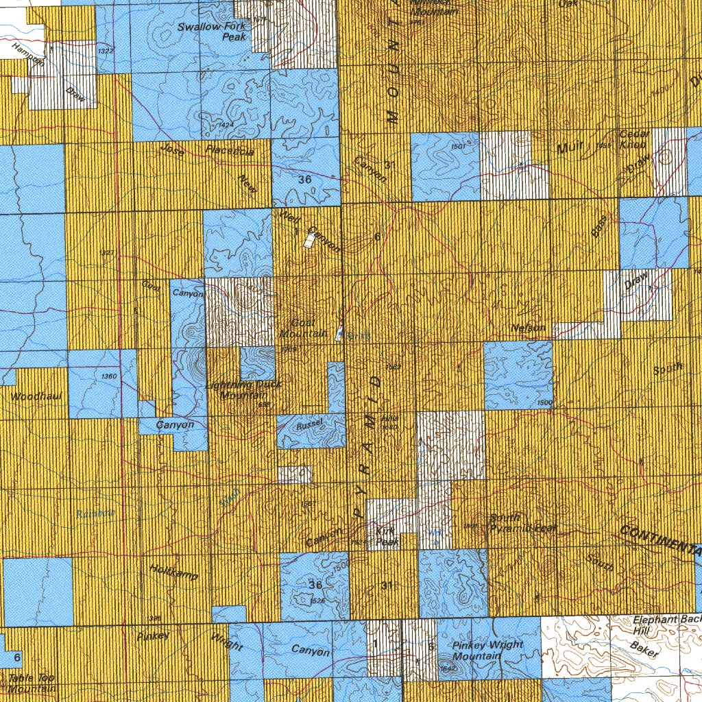Lordsburg, NM - BLM Minerals Mgmt. Map by Digital Data Services, Inc ...
