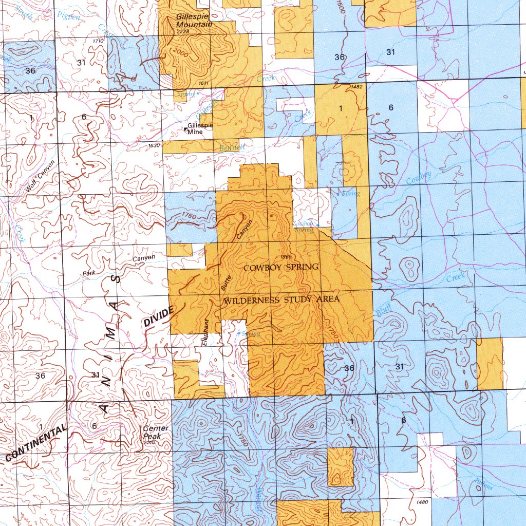 Animas, NM - BLM Surface Mgmt. Map by Digital Data Services, Inc ...