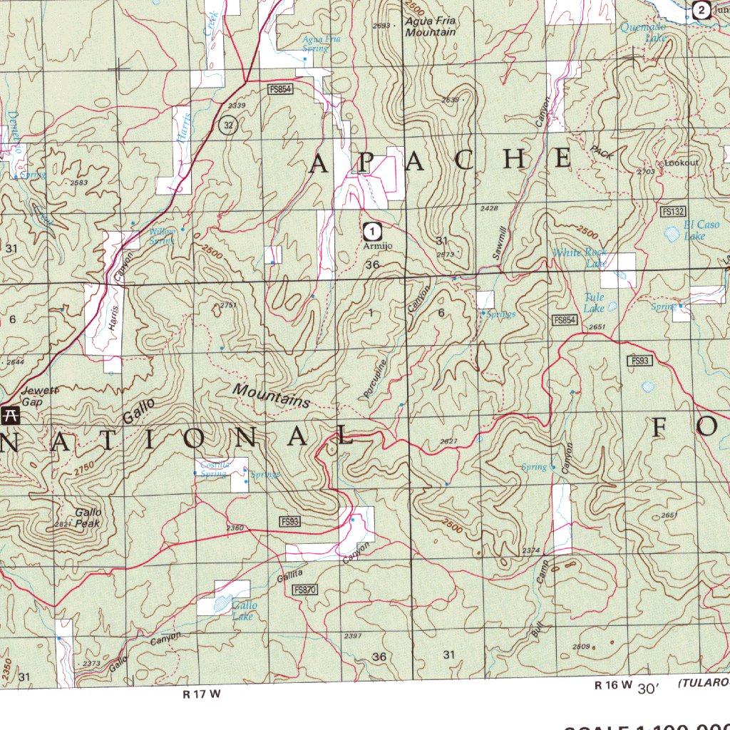 Quemado, NM - BLM Surface Mgmt. Map by Digital Data Services, Inc ...