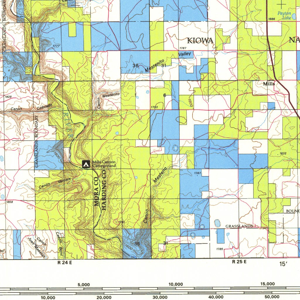 Springer, NM - BLM Surface Mgmt. Map by Digital Data Services, Inc ...