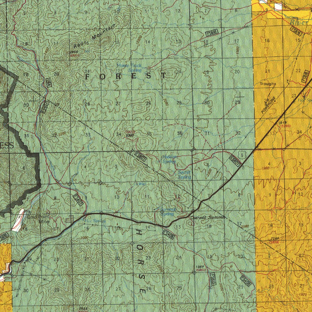 Duckwater, NV - BLM Minerals Mgmt. Map by Digital Data Services, Inc ...
