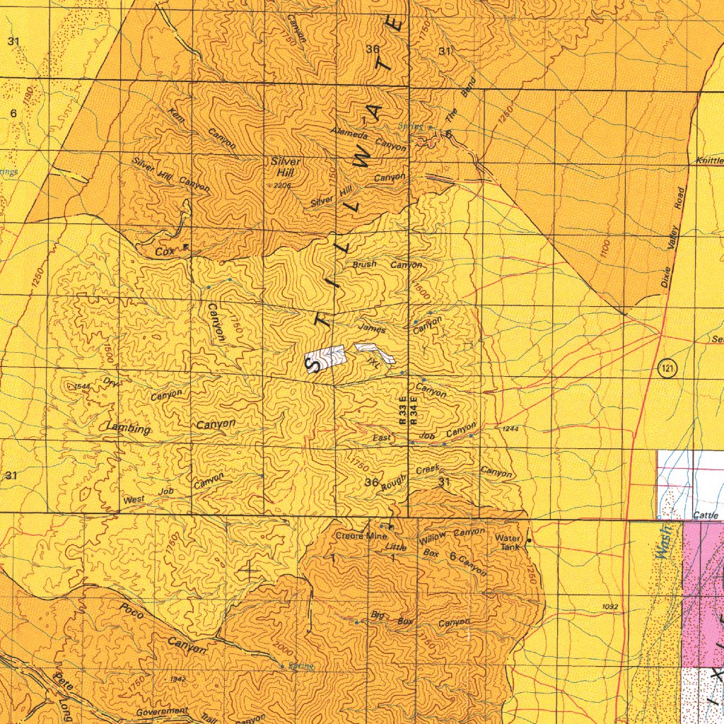 Carson Sink, NV - BLM Surface Mgmt. Map by Digital Data Services, Inc ...