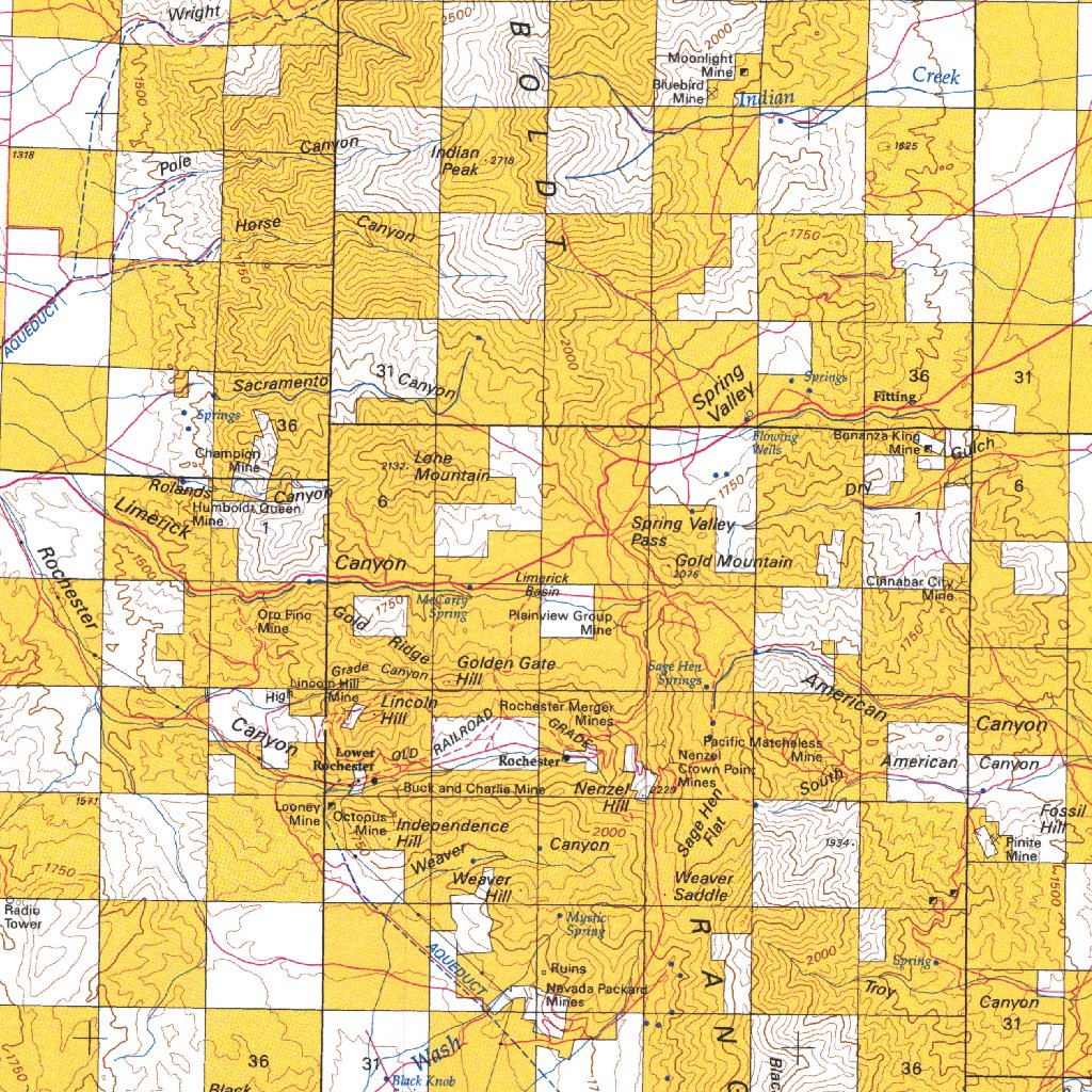 Lovelock, NV - BLM Surface Mgmt. Map by Digital Data Services, Inc ...